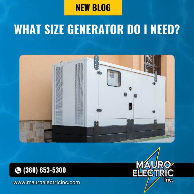 What Size Generator Do I Need? - Mauro Electric What Size Generator Do ...